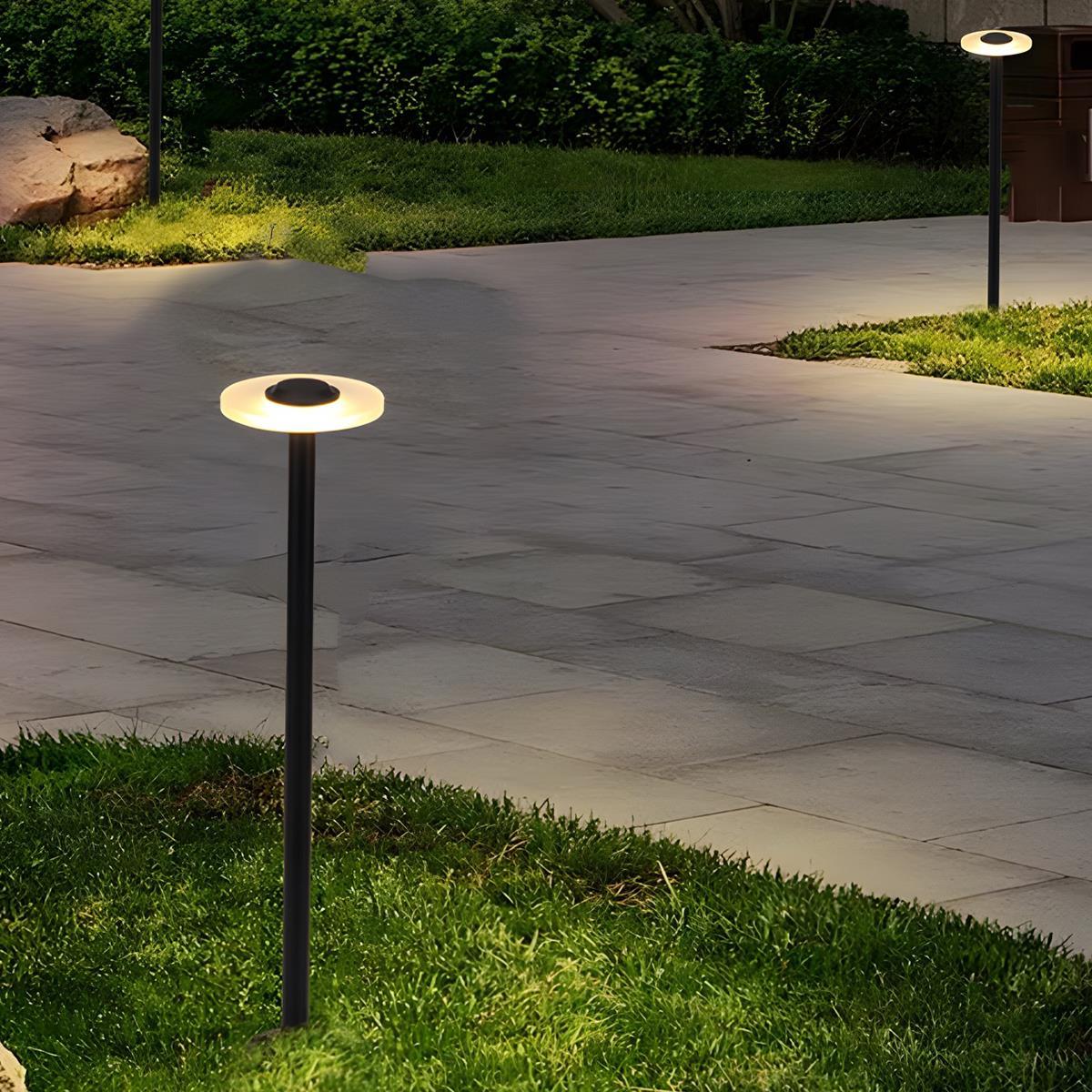 24V Waterproof Dish LED Outdoor Lawn Landscape Lighting Modern Acrylic ...