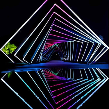 24V Waterproof RGB Outdoor Recessed Flexible LED Invisible Linear ...