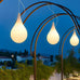 Waterproof Water Drop Outdoor Hanging Light Pendant Lights Landscape ...