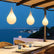 Waterproof Water Drop Outdoor Hanging Light Pendant Lights Landscape ...