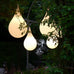 Waterproof Water Drop Outdoor Hanging Light Pendant Lights Landscape ...