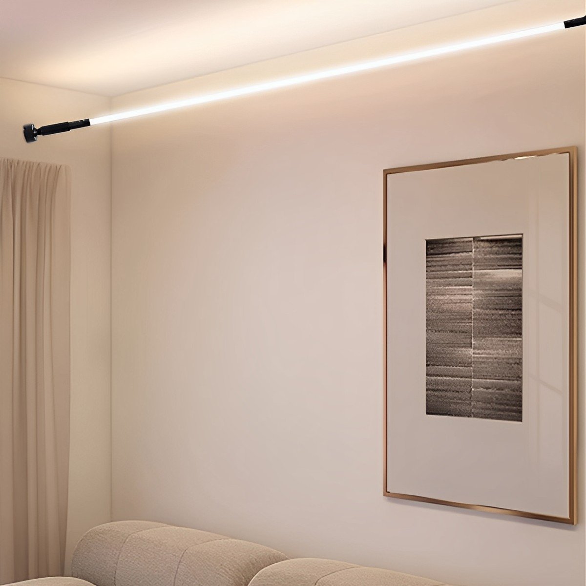 360° Modern Minimalist Rotatable LED Strip Lights Linear Light Skyline ...