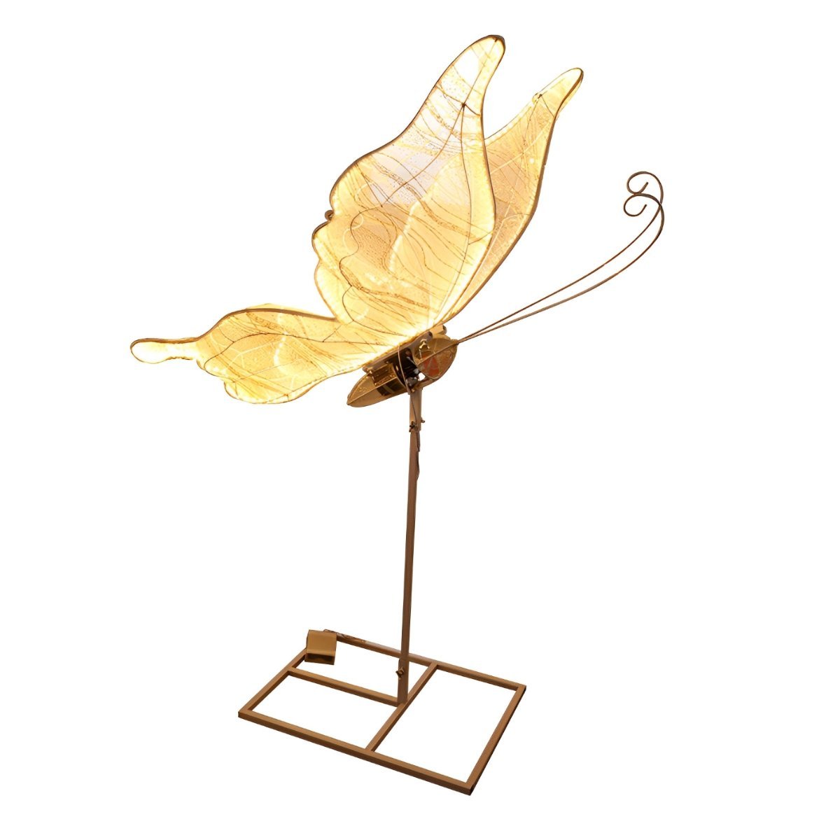 Electric Butterfly Floor Lamp Wedding Decor Standing Light Party Light ...