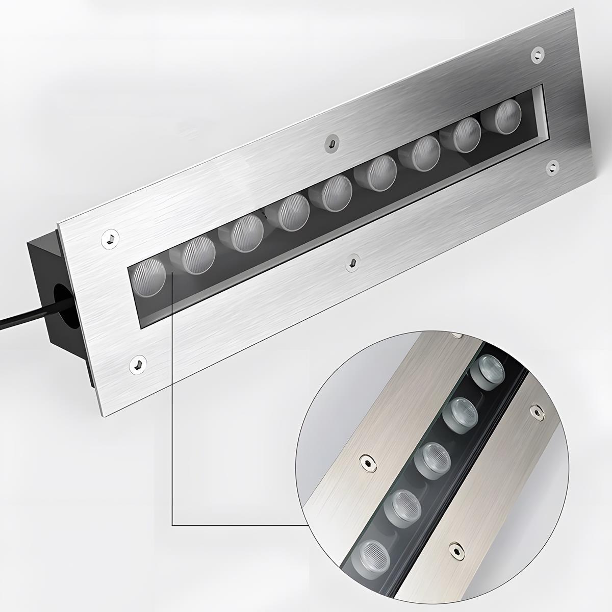 Low Voltage Recessed LED Waterproof Wall Washer Lights Outdoor Embedded ...