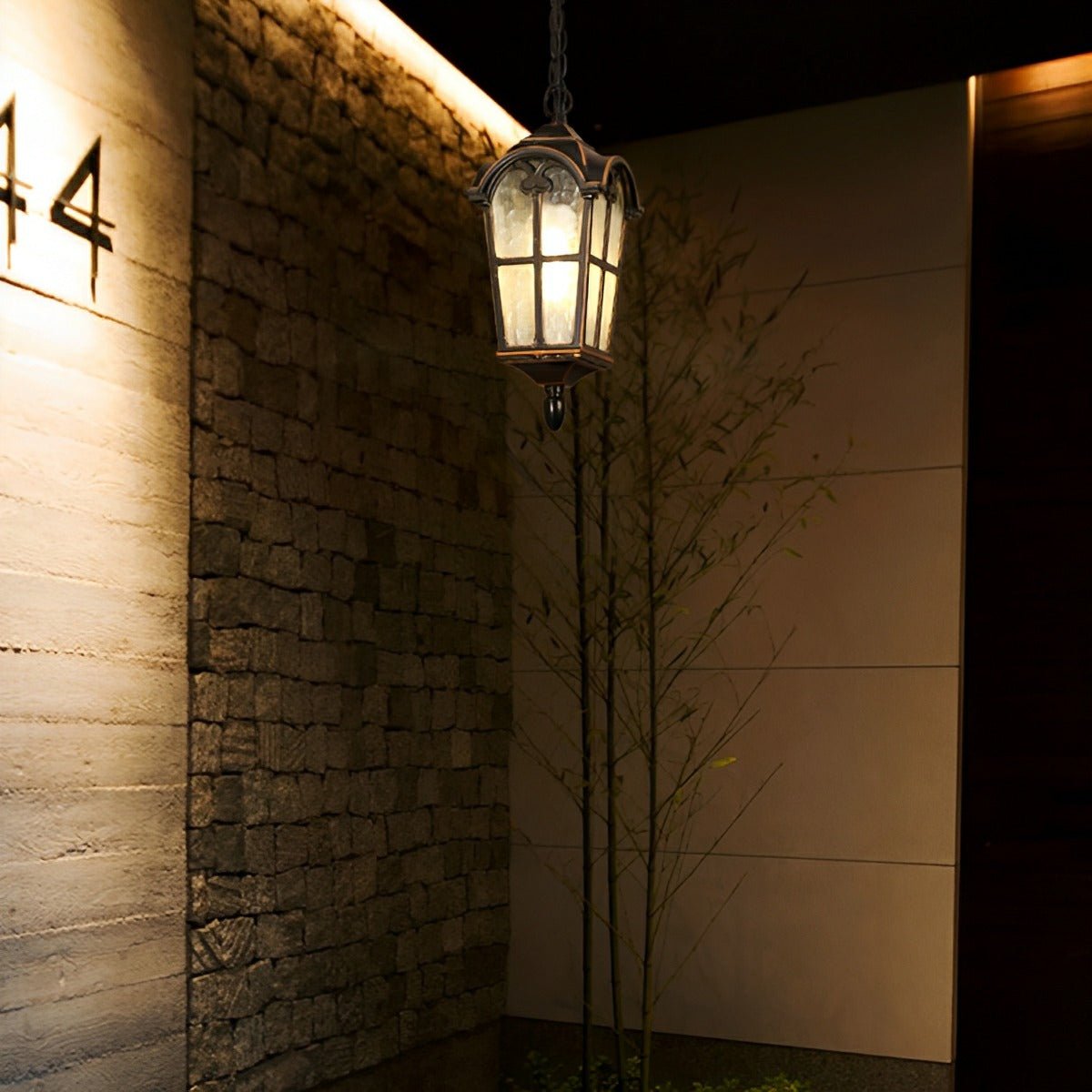 Vintage Ancient Rome Rustic Cross Waterproof Outdoor LED Lantern ...