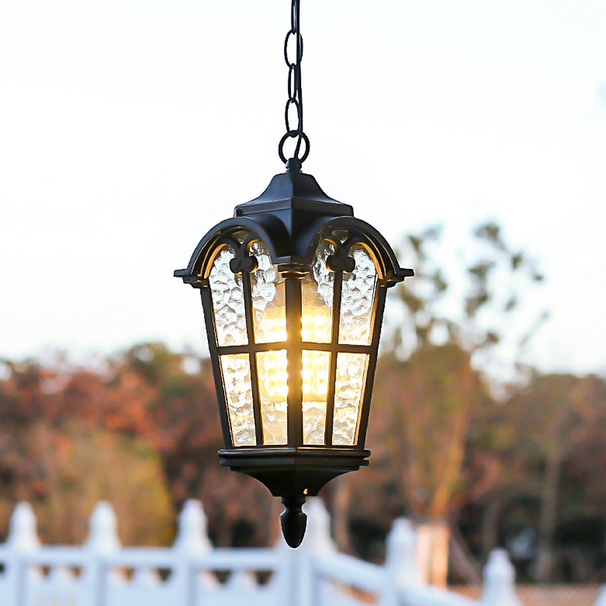 Vintage Ancient Rome Rustic Cross Waterproof Outdoor LED Lantern ...