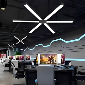 Rectangle Linear LED Strip Modern Minimalist Recessed Ceiling Lights ...