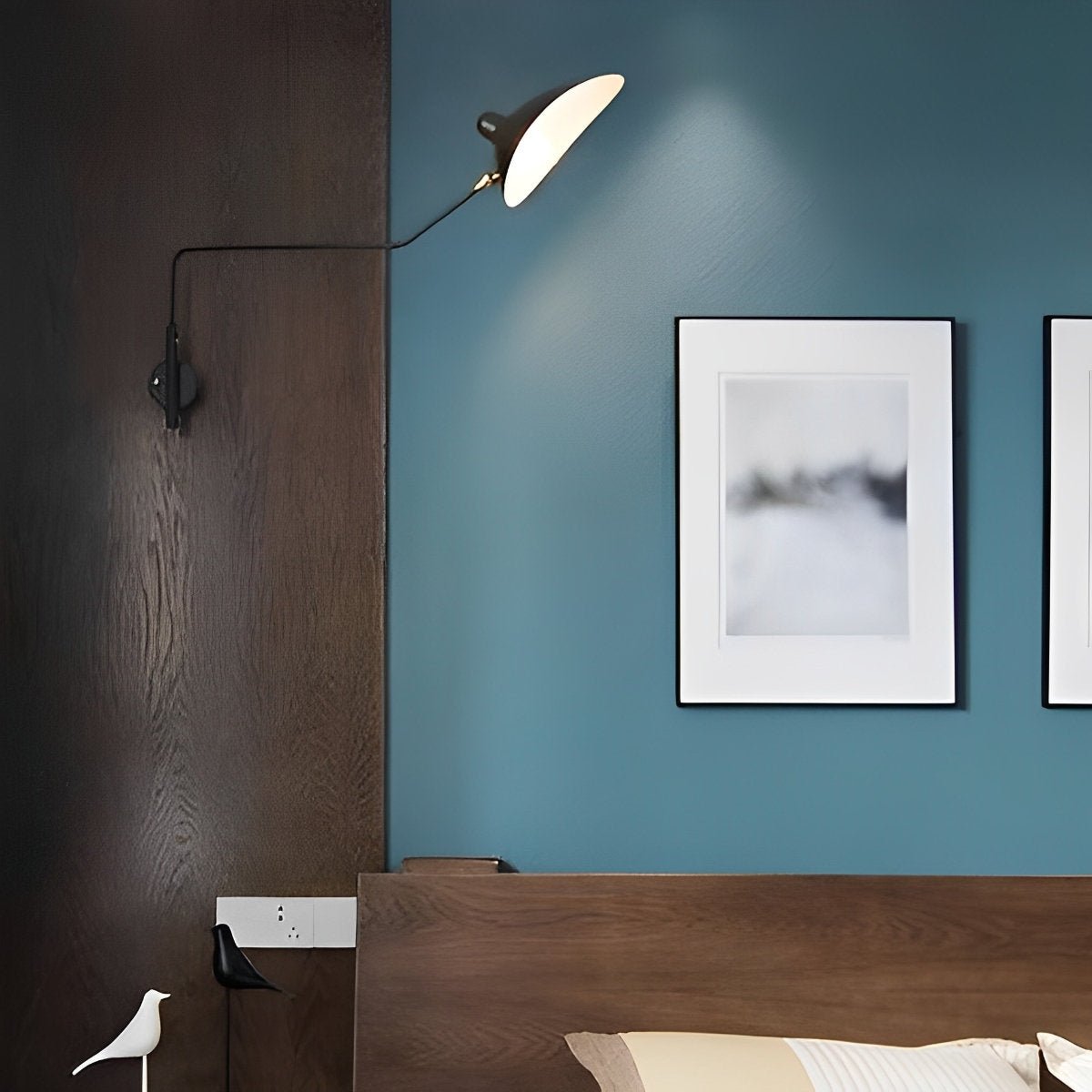 Creative Adjustable Iron Industrial Swing Arm Wall Lamp Wall Sconce ...