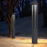 Rectangular Waterproof LED Outdoor Post Lights Column Light Pole Lamp Path Pathway Lights Patio ...
