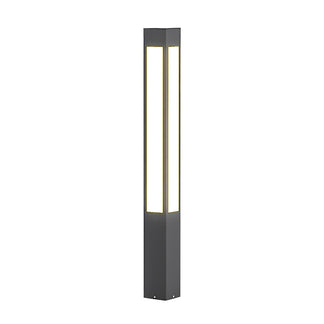 Rectangular Waterproof LED Outdoor Post Lights Column Light Pole Lamp Path Pathway Lights Patio ...