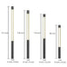 Rectangular Waterproof LED Outdoor Post Lights Column Light Pole Lamp ...