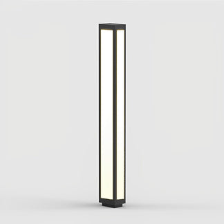 Rectangular Waterproof LED Outdoor Post Lights Column Light Pole Lamp ...