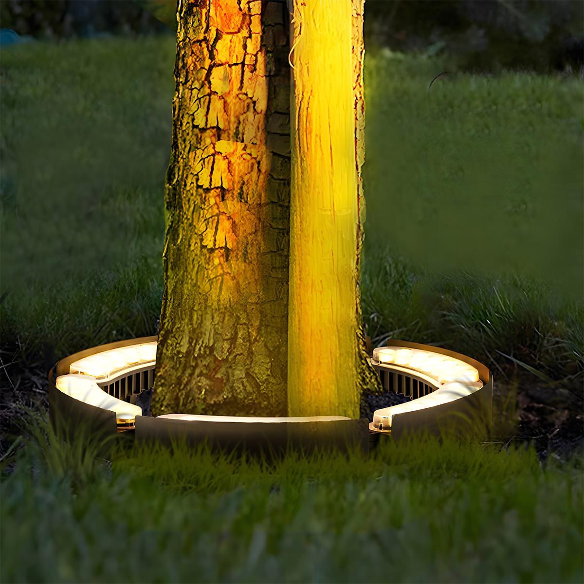 DIY Outdoor Waterproof LED Arc Spot Lights Trees Lawn Lights Ground ...