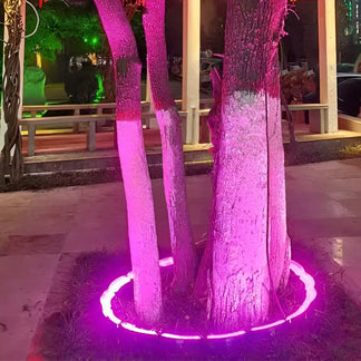 Outdoor Tree Lighting with Low Voltage, Waterproof Arc Spots – Flyachilles