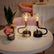 Flame Fire Water Drop Desk Lamp with USB Rechargeable Table Lamp Night ...