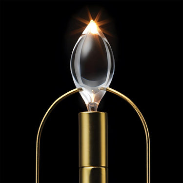 Flame Fire Water Drop Desk Lamp with USB Rechargeable Table Lamp Night ...