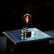Flame Fire Water Drop Desk Lamp with USB Rechargeable Table Lamp Night ...