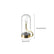 Flame Fire Water Drop Desk Lamp with USB Rechargeable Table Lamp Night ...