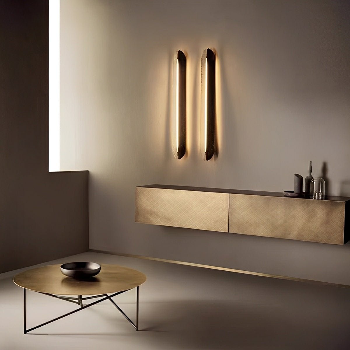 Industrial LED Long Strip Wall Sconce – Modern Minimalist – Flyachilles