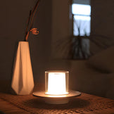 Creative LED Dimmable Touch Sensitive Rechargeable Table Lamp Night ...