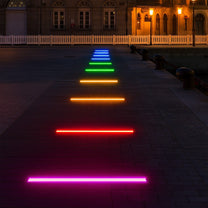 Low Voltage Waterproof Outdoor Recessed LED Strip Lights In Ground Wall ...