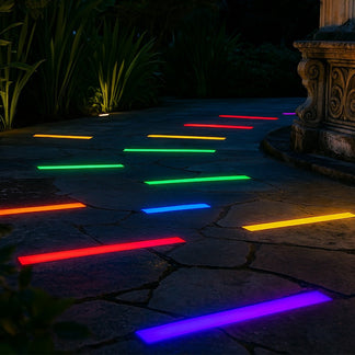 Low Voltage Waterproof Outdoor Recessed LED Strip Lights In Ground Wall ...