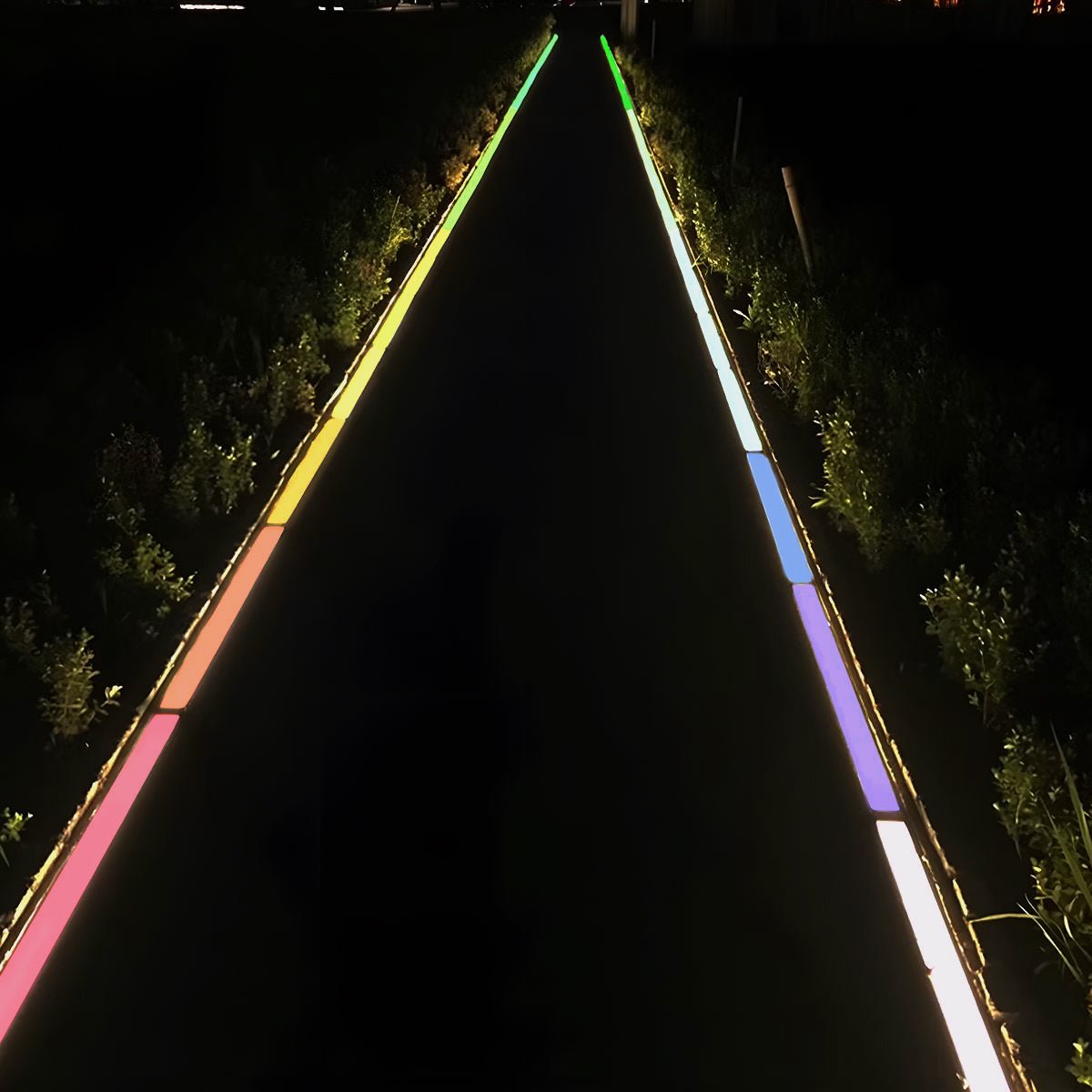 Low Voltage Waterproof Outdoor Recessed LED Strip Lights In Ground Wall ...