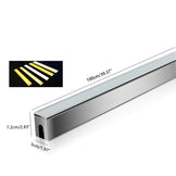 Low Voltage Waterproof Outdoor Recessed LED Strip Lights In Ground Wall ...