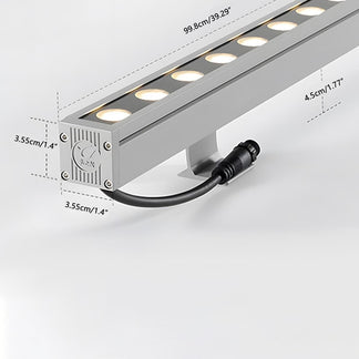 Low Voltage RGB Dimmable Recessed LED Strip Light Waterproof Outdoor ...