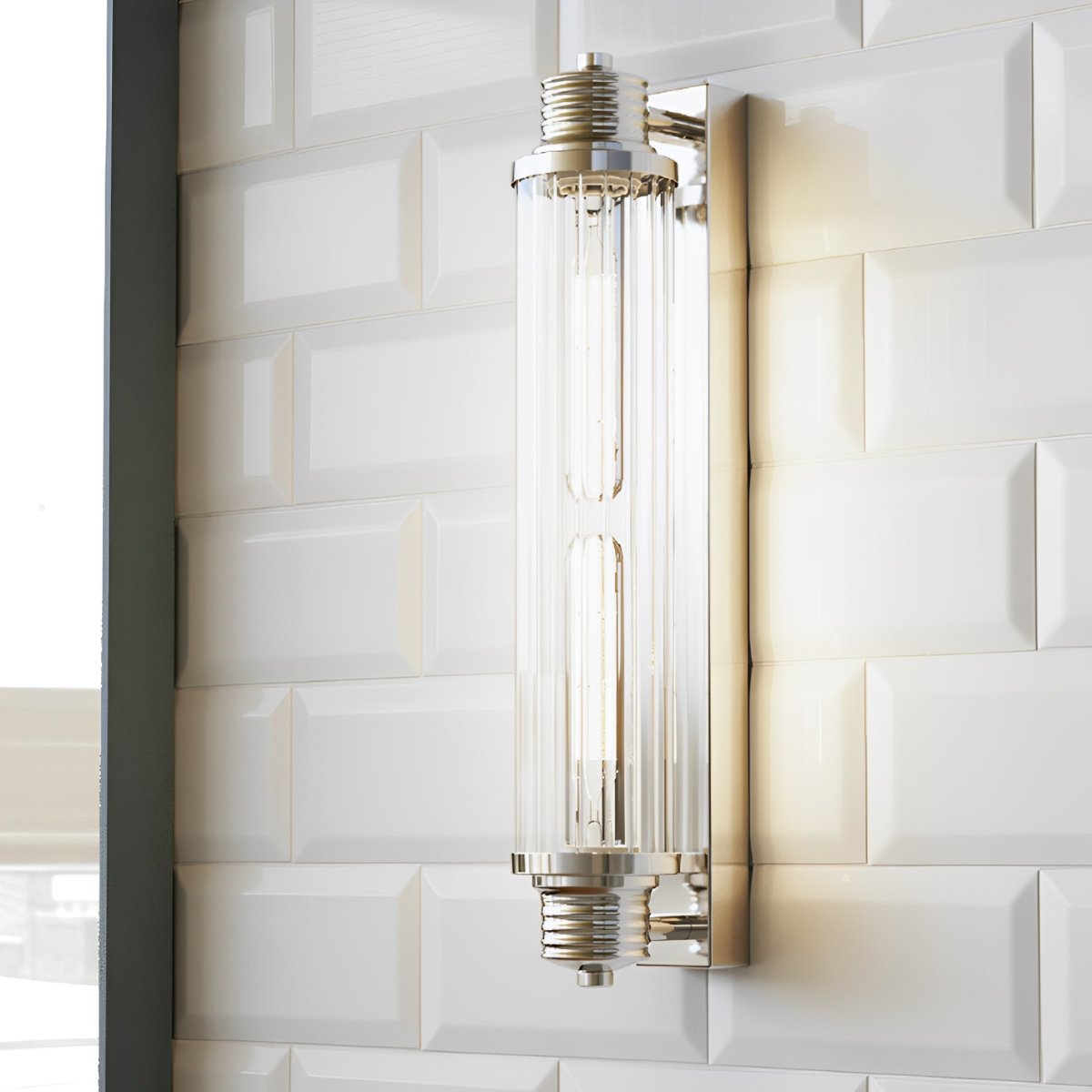 Contemporary Minimalist LED Tube Wall Light Diode Shape Indoor Wall ...