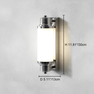 Contemporary Minimalist LED Tube Wall Light Diode Shape Indoor Wall ...