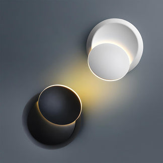 Modern Adjustable Moon Eclipse Creative LED Wall Sconce Lighting Wall ...