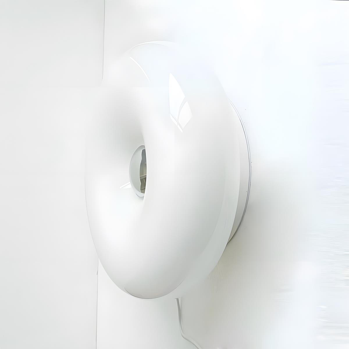 Modern Bauhaus Creative Donut Doughnut LED Indoor Wall Sconce Lighting ...