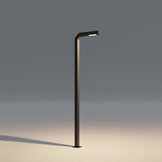 Modern Waterproof Minimalist Black LED Column Outdoor Post Lights ...