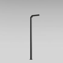 Modern Waterproof Minimalist Black LED Column Outdoor Post Lights ...
