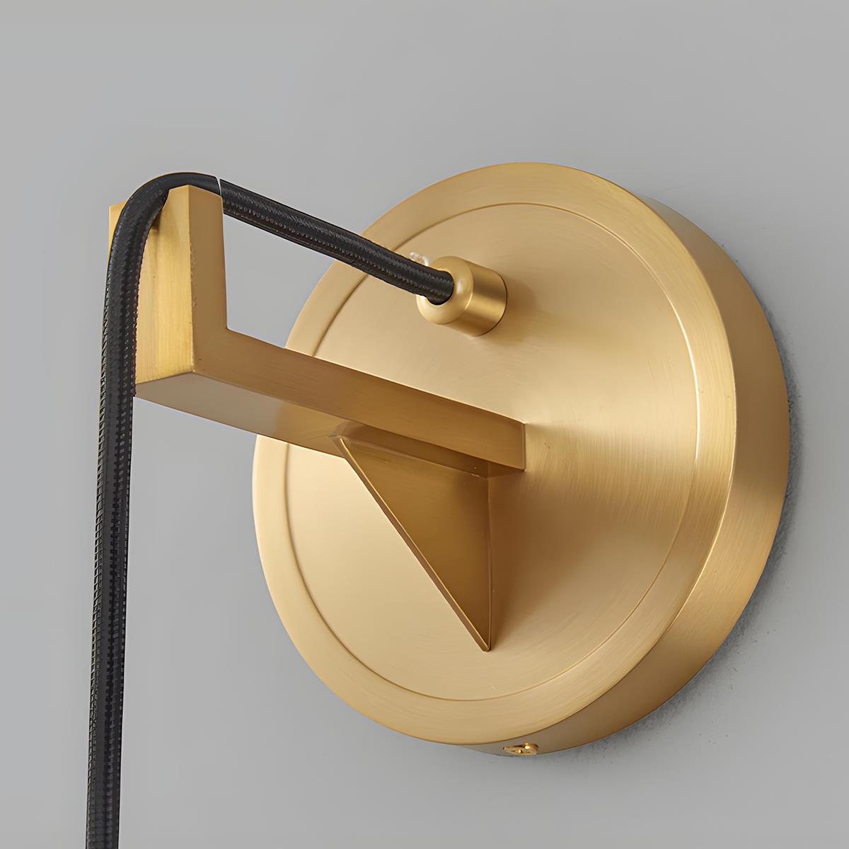 Modern Copper Camellia Luxury Crystal Indoor Wall Sconces Lighting Wall ...