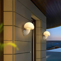 Modern Minimalist Creamy Style Mushrooms LED Wall Wall Sconce Lights ...