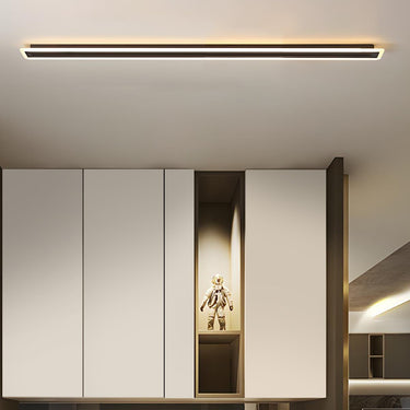 Modern Minimalist DIY Long Strip Track Light Spotlight LED Ceiling ...