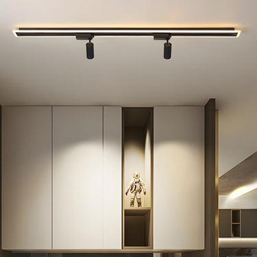 Modern Minimalist DIY Long Strip Track Spotlight LED Ceiling Light ...