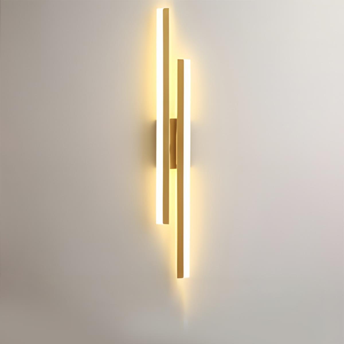 Cretive Modern Minimalist Nordic H-Shape Long Strip LED Wall Sconce ...