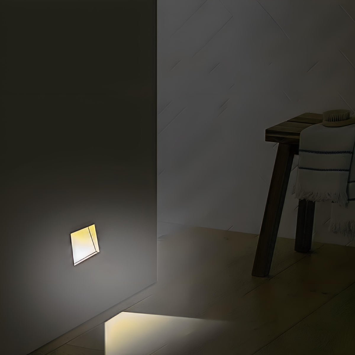 Modern Minimalist Indoor LED Recessed Stairway Wall Light Invisible ...