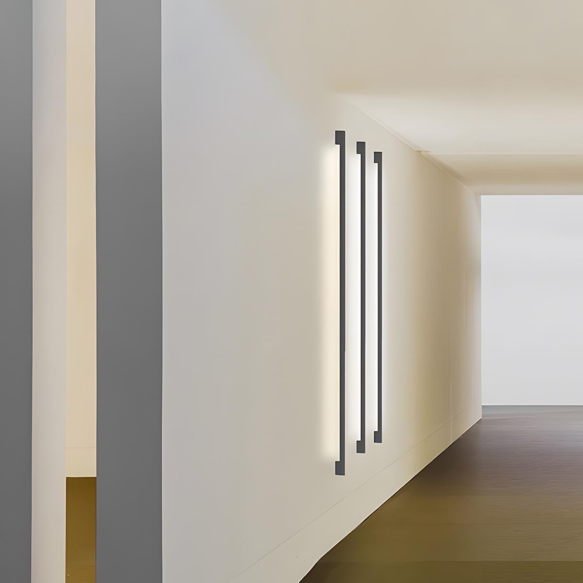 Modern Minimalist LED Strip Indoor Wall Sconce Lighting Wall Lamp ...