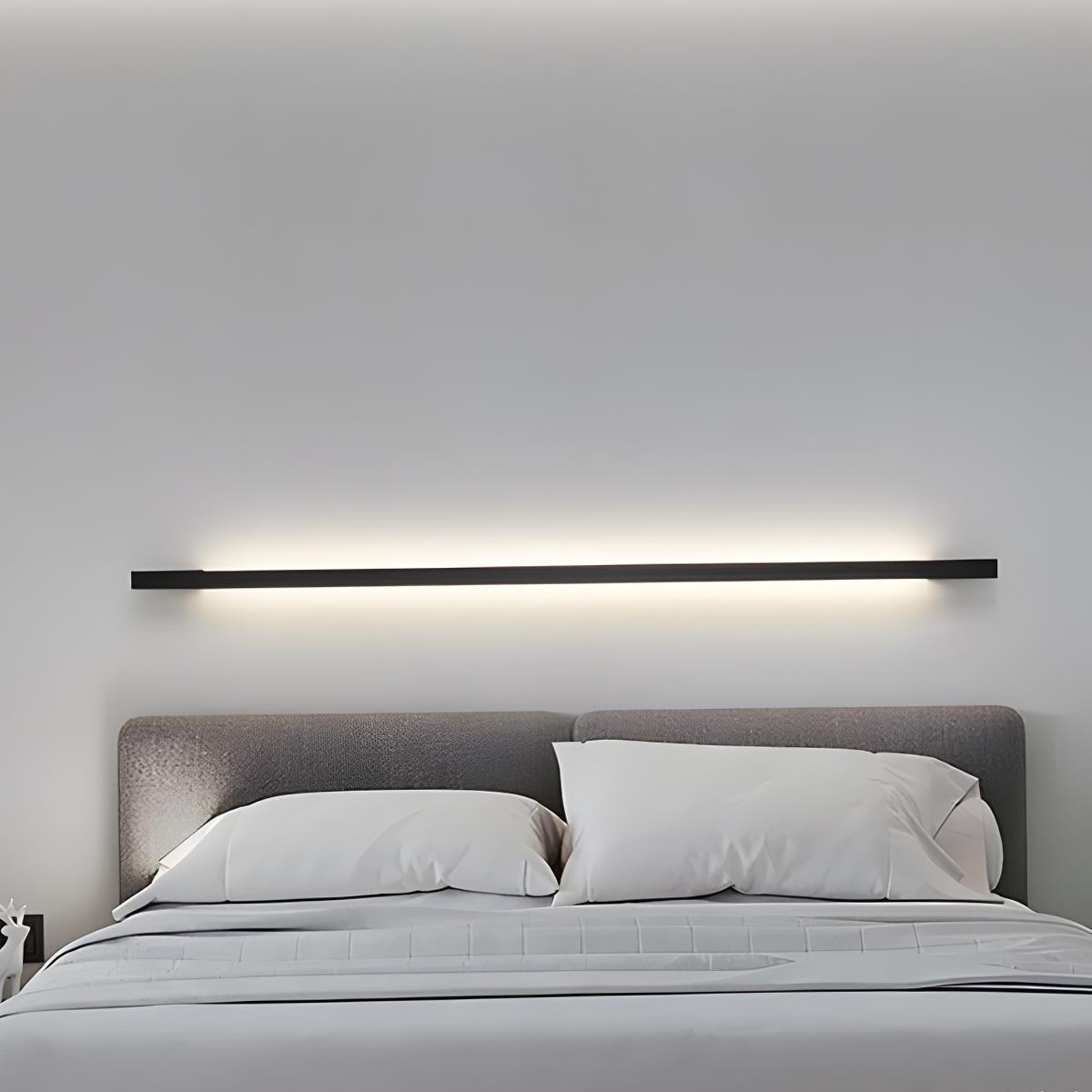 Modern Minimalist LED Strip Indoor Wall Sconce Lighting Wall Lamp ...