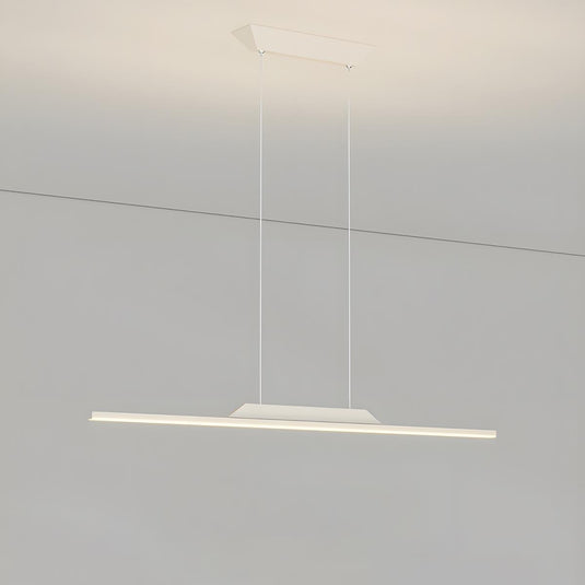 Modern Minimalist Long Strip Line Light LED Pendant Lights Hanging ...