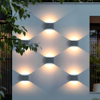 Waterproof Modern Up and Down Lights LED Outdoor Wall Lights Wall ...