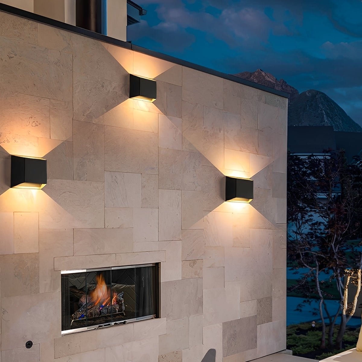 Modern Outdoor LED Wall Light for Villa Garden & Courtyard – Flyachilles