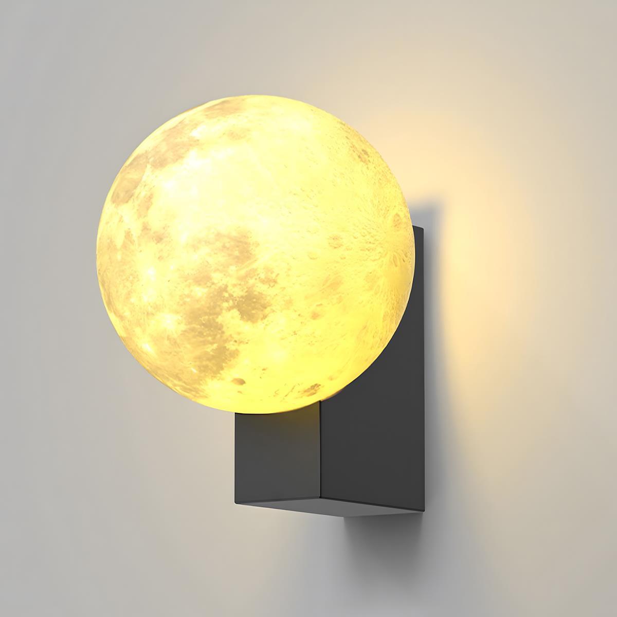 Modern Moon Waterproof Outdoor Porch LED Wall Lights Barn Light ...