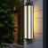 Modern Rectangular LED Wall Light Matt Black Wall Sconce Lighting ...