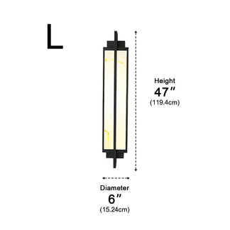 Modern Rectangular LED Wall Light Matt Black Wall Sconce Lighting ...