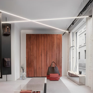 Modern Minimalist Rotatable Skyline Linear LED Strip Lights Tape Light ...